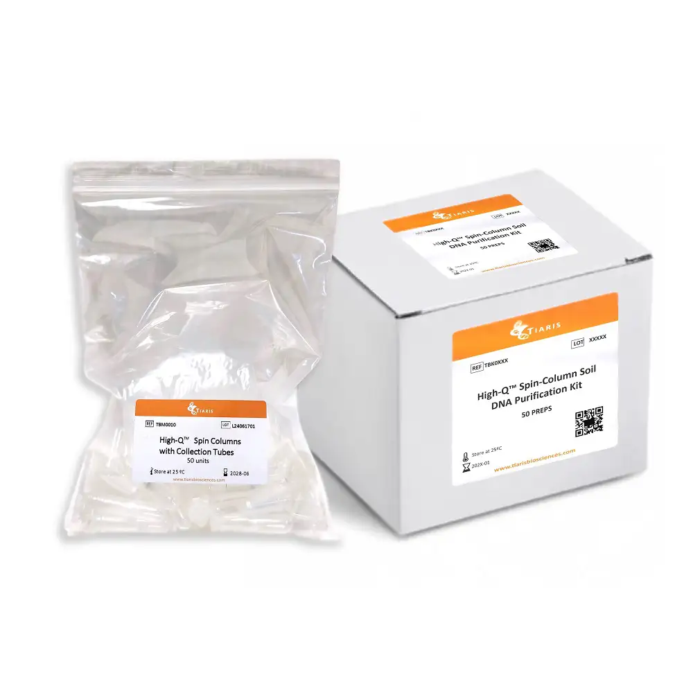 High-Q™ Spin-Column Soil DNA Purification Kit - Tiaris Biosciences S.L.